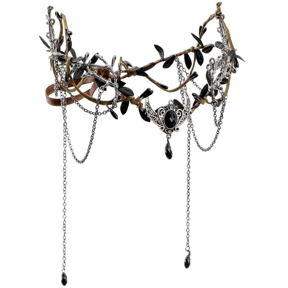 Accessories | Medieval Elf Crown Headpiece Renaissance Fae Cosplay ...